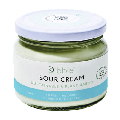Dibble Sour Cream 300g - CHILLED – Plant Based Distribution