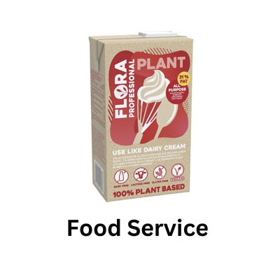 Flora Professional Plant Cream 1L - CHILLED – Plant Based Distribution