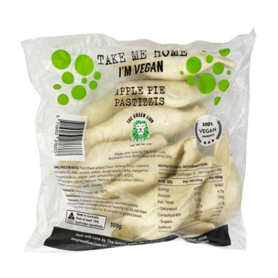 Green Lion Pastizzi - Apple 500g - FROZEN – Plant Based Distribution