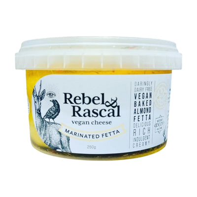 Rebel & Rascal Almond Baked Fetta 250g - CHILLED – Plant Based Distribution