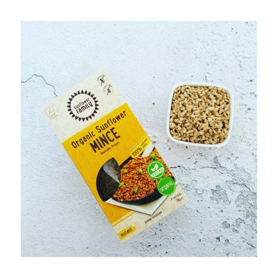 Sunflower Family Organic Sunflower Mince 76g – Plant Based Distribution