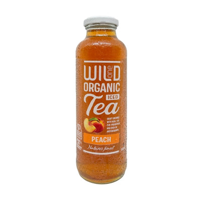 Wild One Organic Iced Tea Peach 360ml – Plant Based Distribution