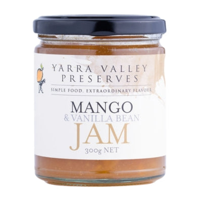 Yarra Valley Preserves - Jam Mango and Vanilla Bean 300g – Plant Based ...