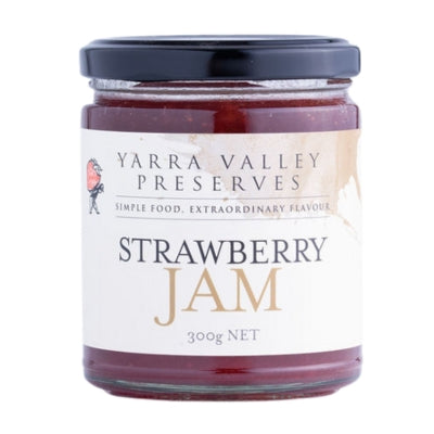 Yarra Valley Preserves - Jam Strawberry 300g – Plant Based Distribution